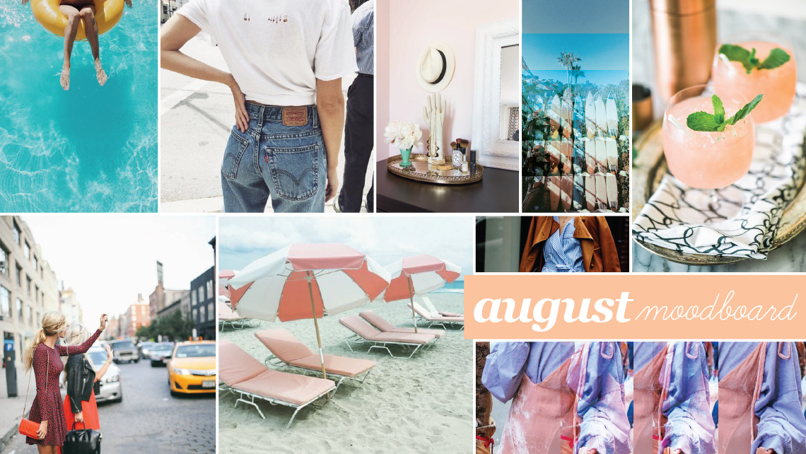 August Mood Board and To Do List - I Life You